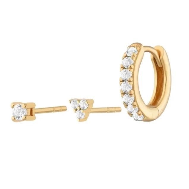 Gold Vermeil Ear Stack – Dreamy London Jewellery